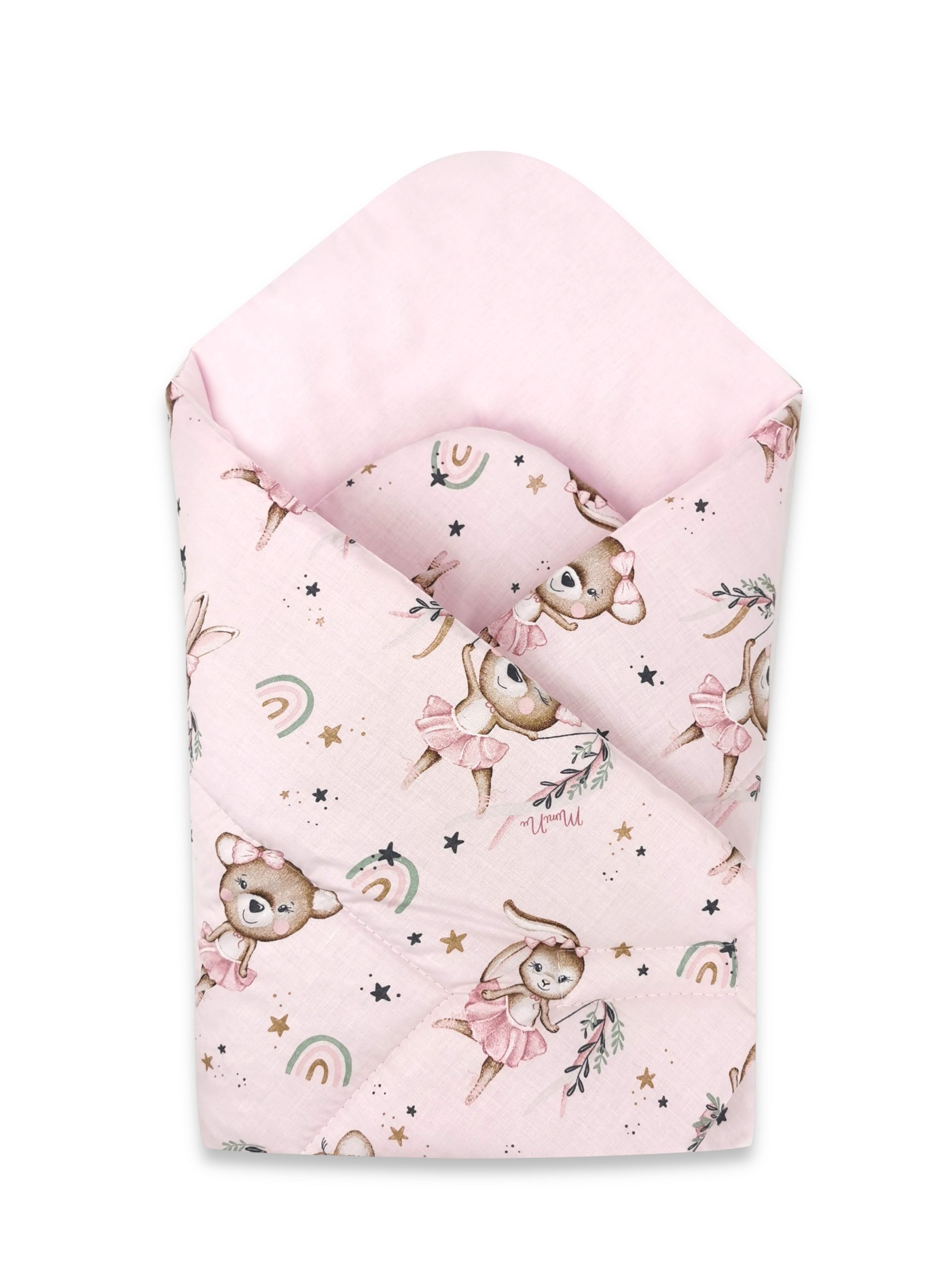 Swaddle Wrap – Ballerina Teddy Bear – Handmade Baby Blankets, Bedding ...